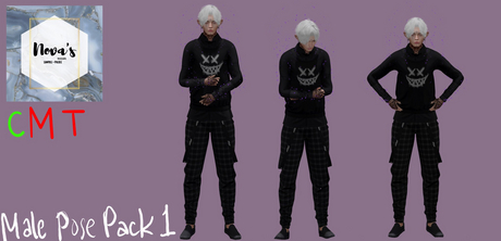 Second Life Marketplace - [ND] Male Pose Pack 1